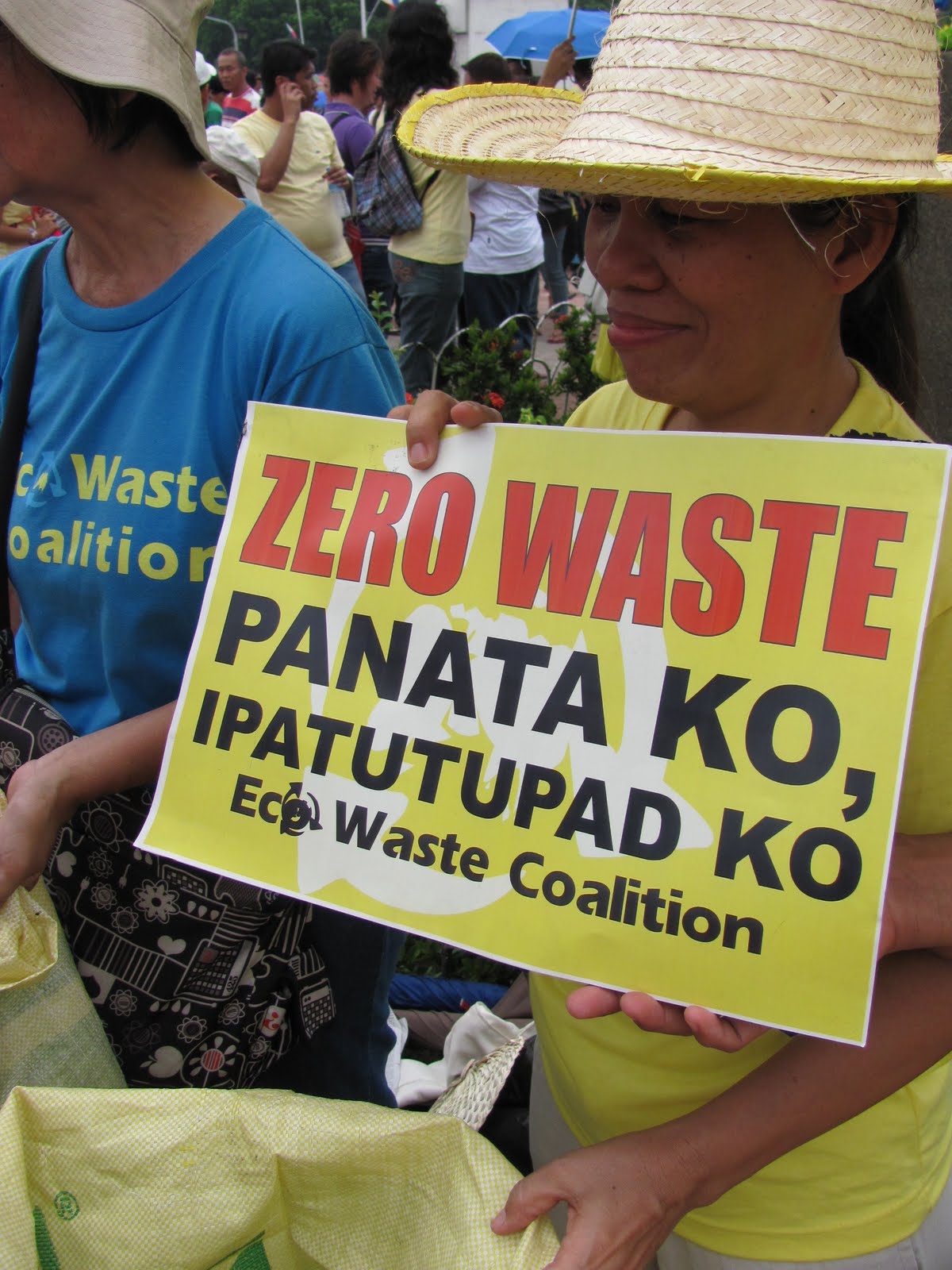 EcoWaste Coalition Volunteers Join Luneta Cleanup Drive – Ecowaste ...