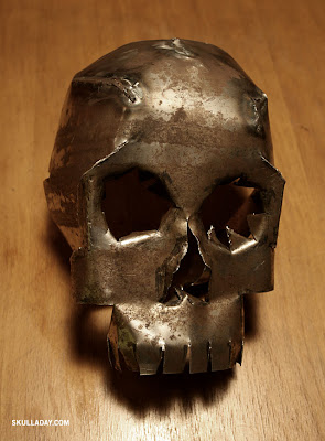 78. Sheet Metal Skull