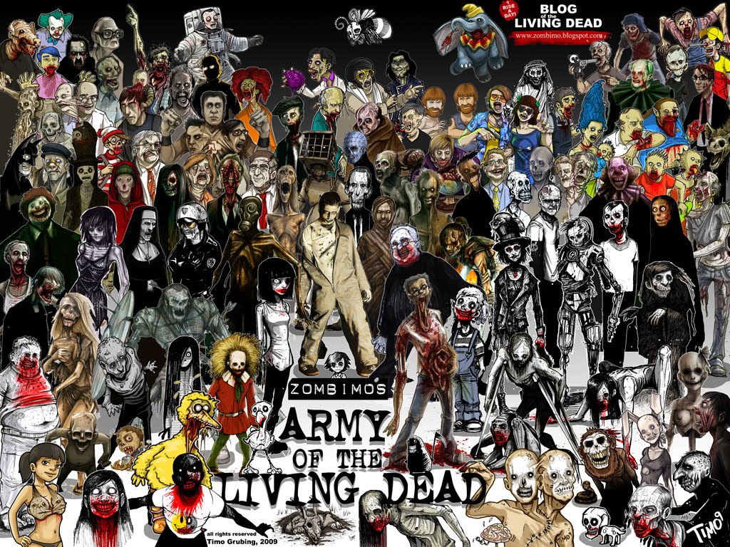 Make Something 365 & Get Unstuck: Blog of The Living Dead's Daily Zombie