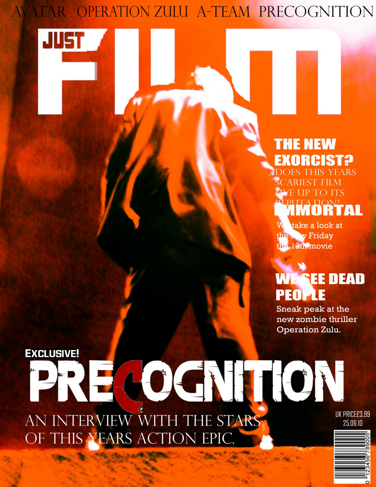 A2 Level Media: Production: Movie Magazine Cover