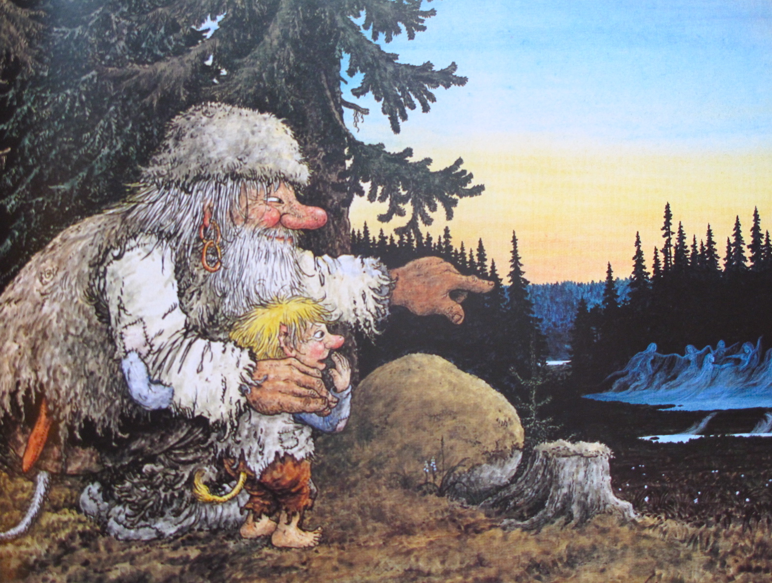 Emma Hill: Troll Illustrations by Rolf Lidberg.