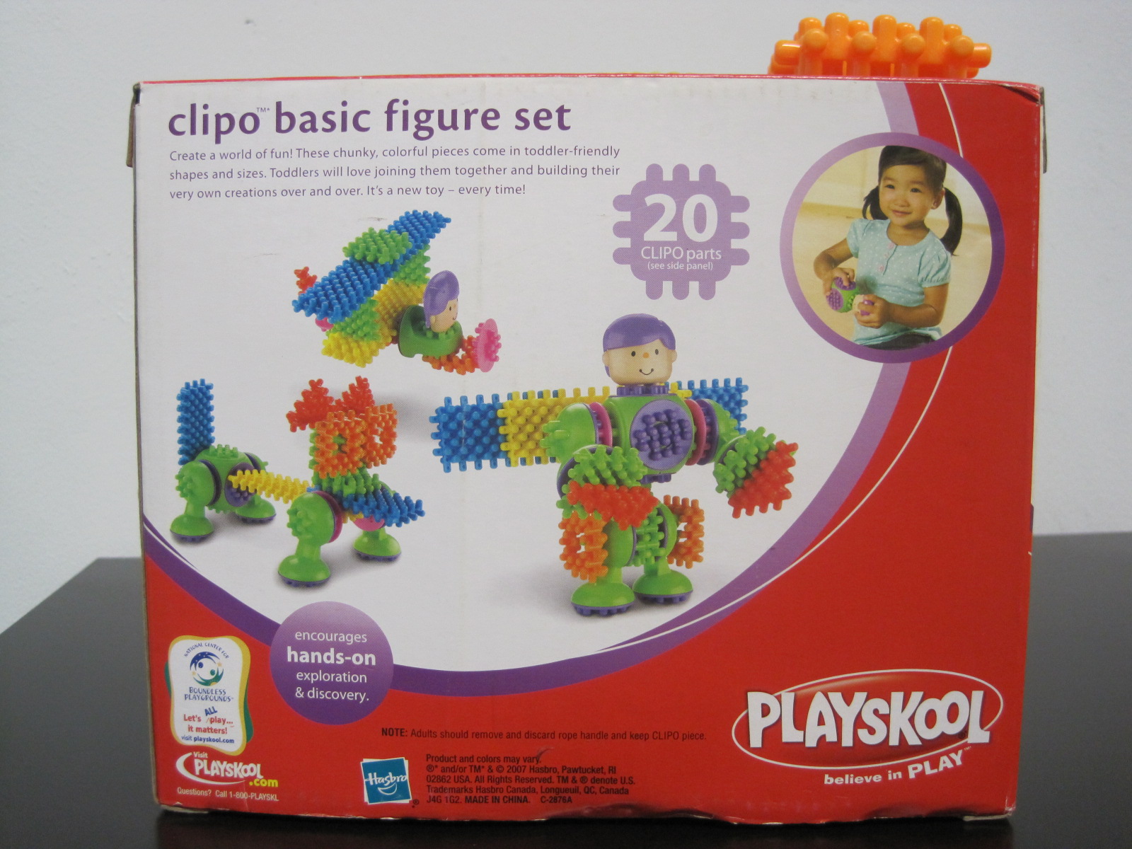 Welcome To ladybirdshop: Playskool Clipo Basic Figure Set - 20 parts