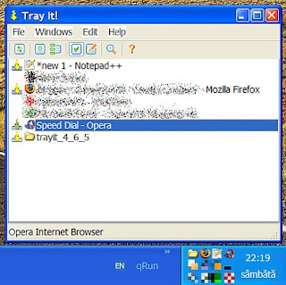Tray It - Minimizare in System Tray - computerica.ro