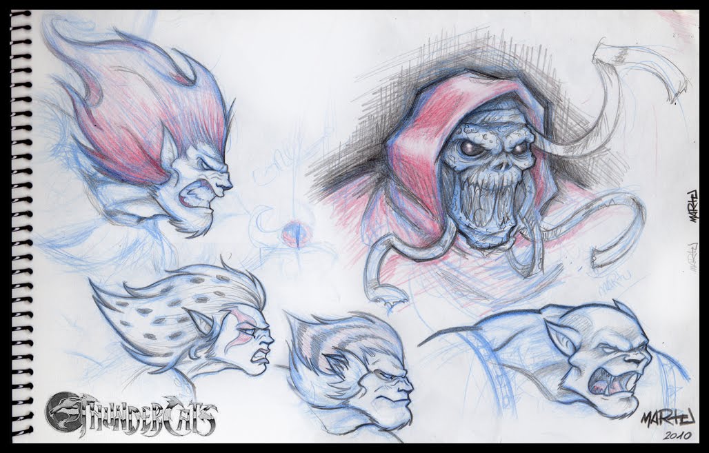 m ART u // Mandy: Thundercats - sketches