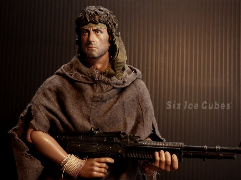 Six Ice Cubes Artwork: Rambo I, Unforgiven Munny (v.2), and Selene ...