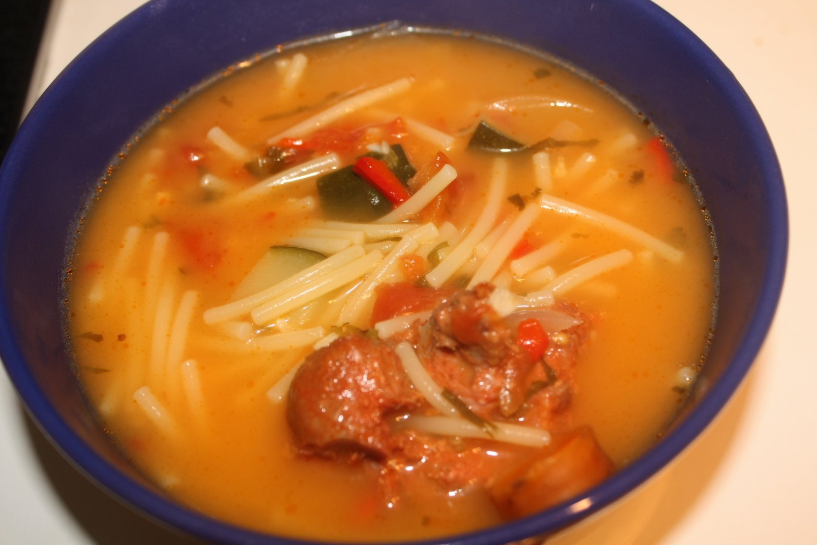 el señol javiel se mete a cocinillas: sopa de botillo