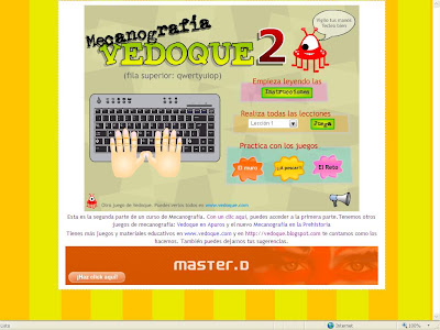 RECURSOS PARA CLASE: CURSO MECANOGRAFÍA VEDOQUE (GRUPO 2)