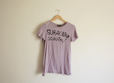 Wardrobe Purge: (SOLD) Purple Surrender Dorothy T-shirt