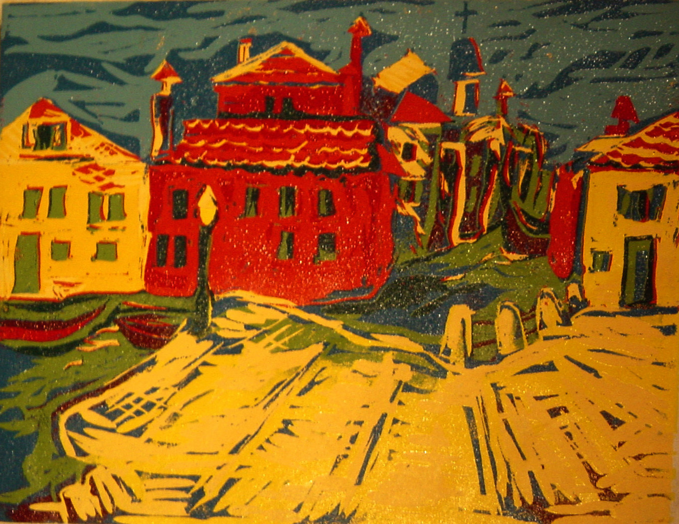 Jessica Rich's Blog: Woodblock Printing