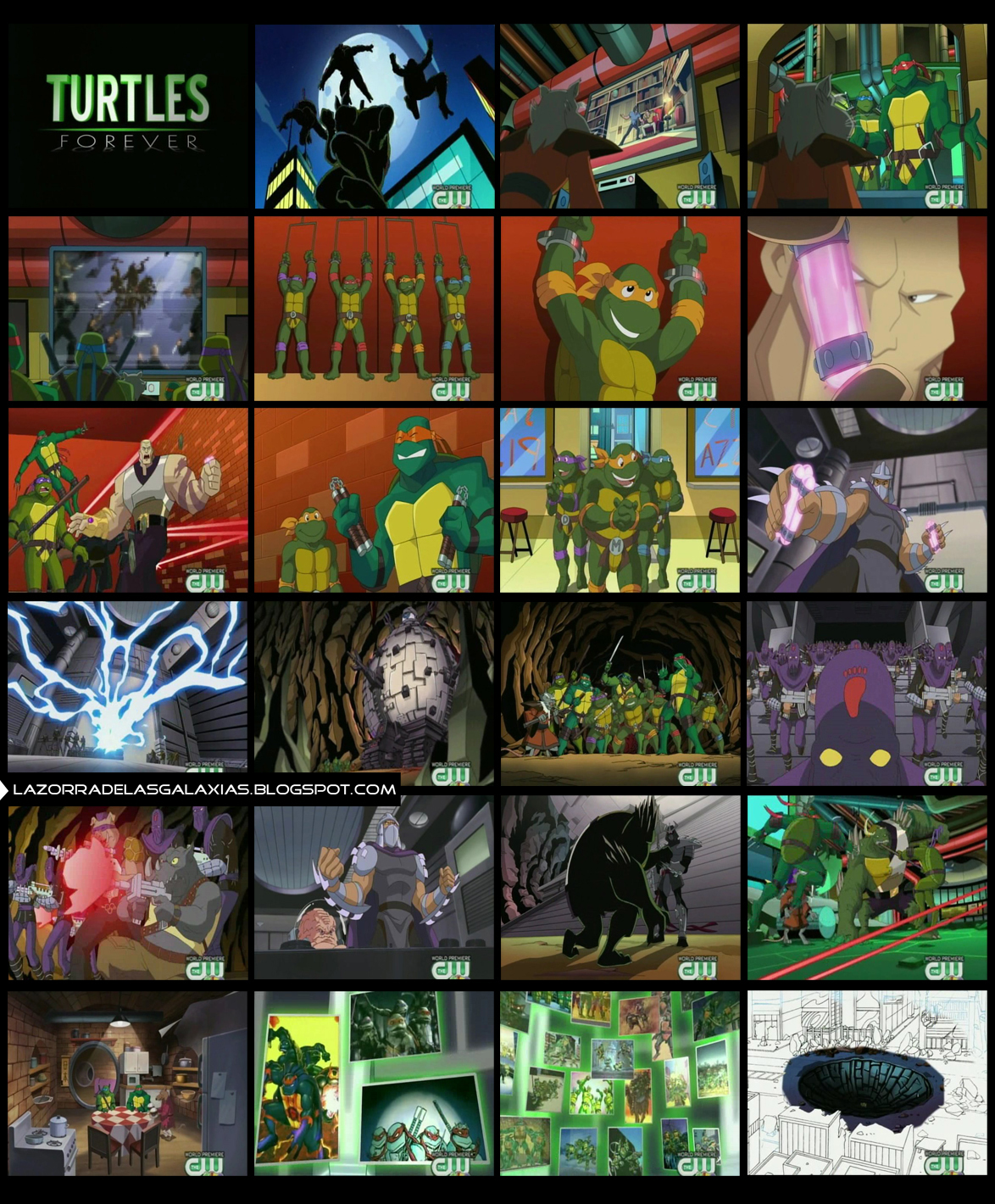 LA ZORRA DE LAS GALAXIAS: -- TURTLES FOREVER -- (2009)