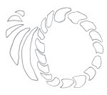 Free Printable Stencil Designs: Cornucopia Stencil