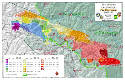 CFN - CALIFORNIA FIRE NEWS - CAL FIRE NEWS : Inciweb update: Zaca ...