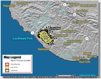 CFN - CALIFORNIA FIRE NEWS - CAL FIRE NEWS : CA-CZU - Lockheed Fire ...