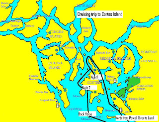 Powell River Books Blog: Cruise to Cortes Island, BC -- Day 1