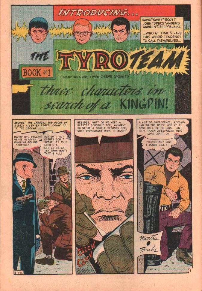 Rip Jagger's Dojo: The Tyro Team!