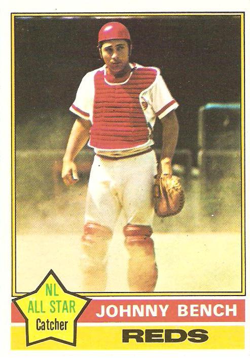 Shoebox Legends: New to the Shoebox - 1976 Topps Johnny Bench