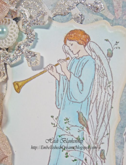 Embellished Dreams: Spellbinder & Crafty Secrets - Angel Believe Card