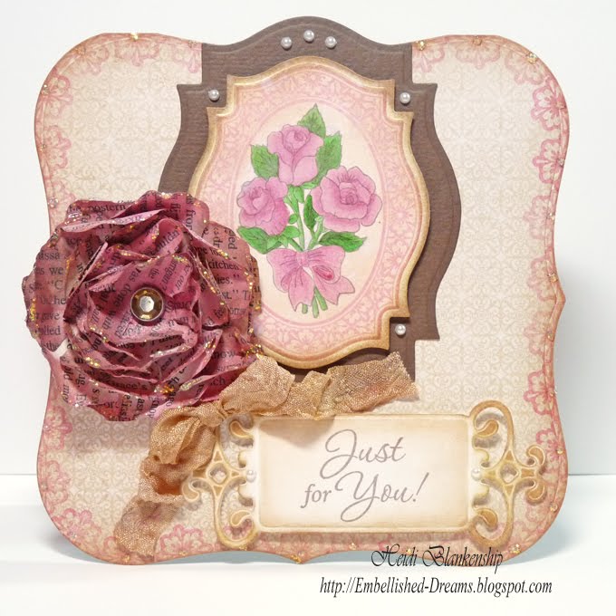 Embellished Dreams: JustRite Stampers - NEW JustRite Cling Fancy Labels ...