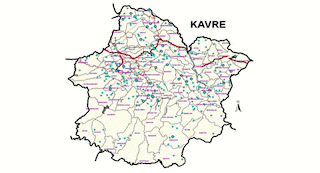 hamro mandan: kavre ko map