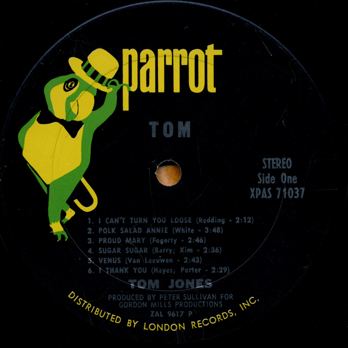 I Got Your Back!: Tom Jones - Tom 1970