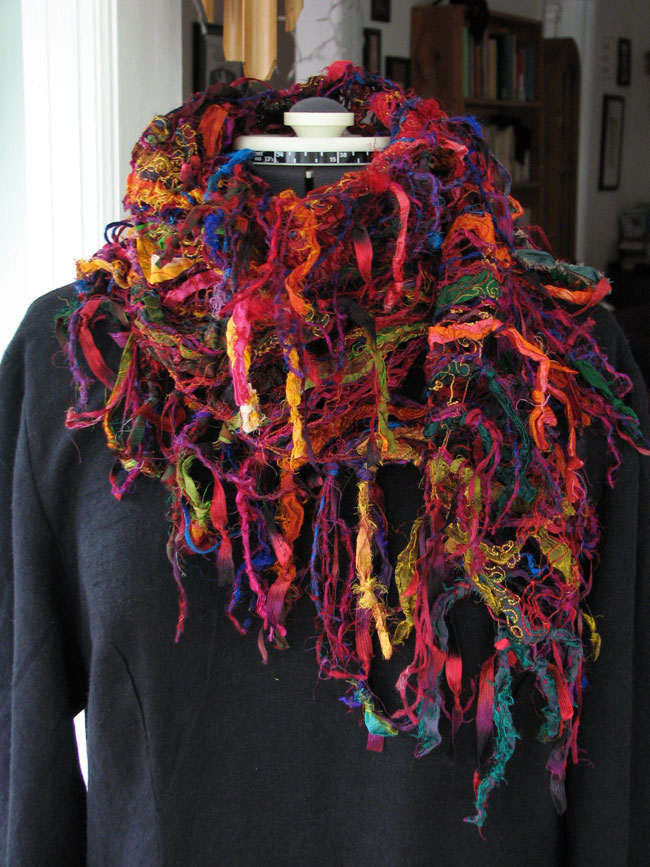 Neurobics: Keeping the Mind Active: Fiber fantasy scarf: Fringe madness