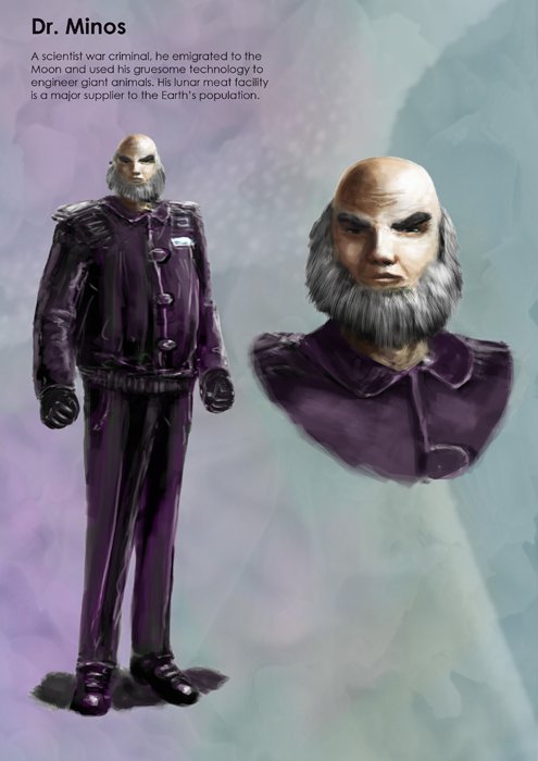 modellartist: More Minotaur 2150 Concept Art