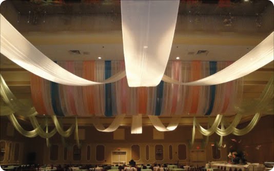W Drapings Florida: Ceiling Drapings and Wedding Chiffon: W Drapings ...