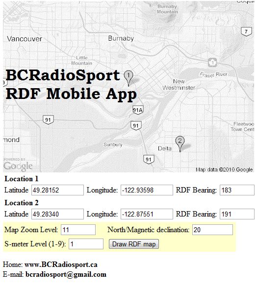 BCRadioSport - ARDF Canada