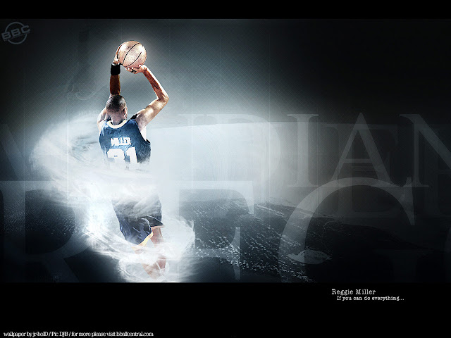 Top NBA Wallpapers: Reggie Miller Wallpaper