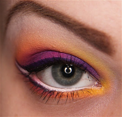 Makeup your Jangsara: Tutorial: Bright Tropic Acid