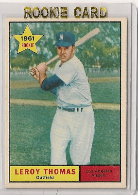 every braves rookie: Lee Thomas, 1961 Topps