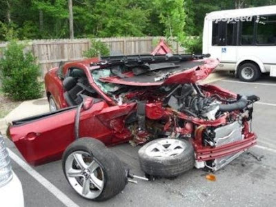 Pure American Muscle: MUSTANG WORST CRASHES