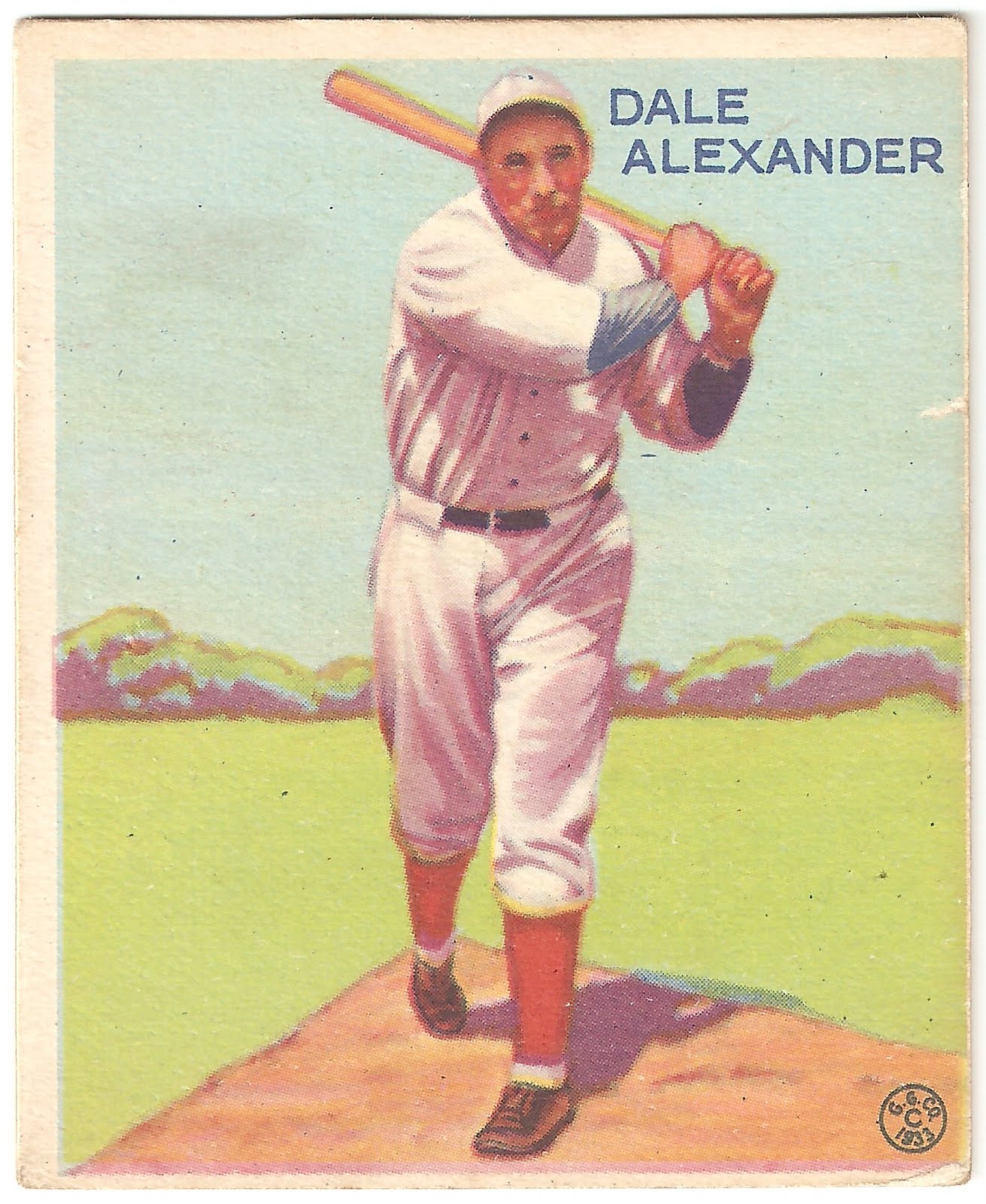 Mark's Ephemera: 1933 Goudey - Dale Alexander
