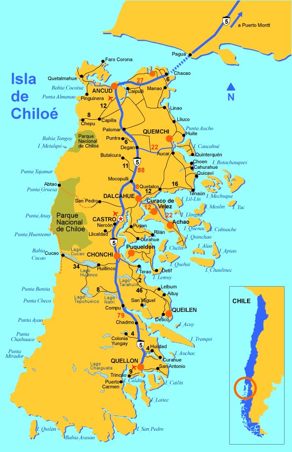 CHILOE PATAGONIA ** Kiosco Virtual ** Tranquilidad, Aire puro, verde ...