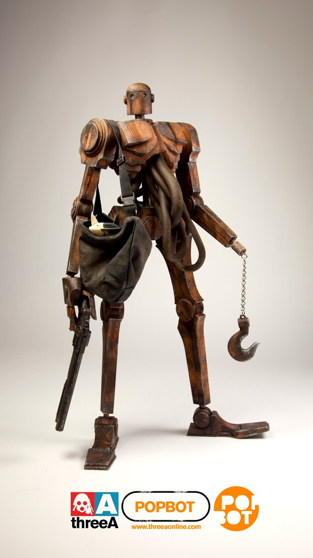 ThreeA Popbot and Badbot coming in the fall ~ Tenacious.Ninja - Art Toy ...