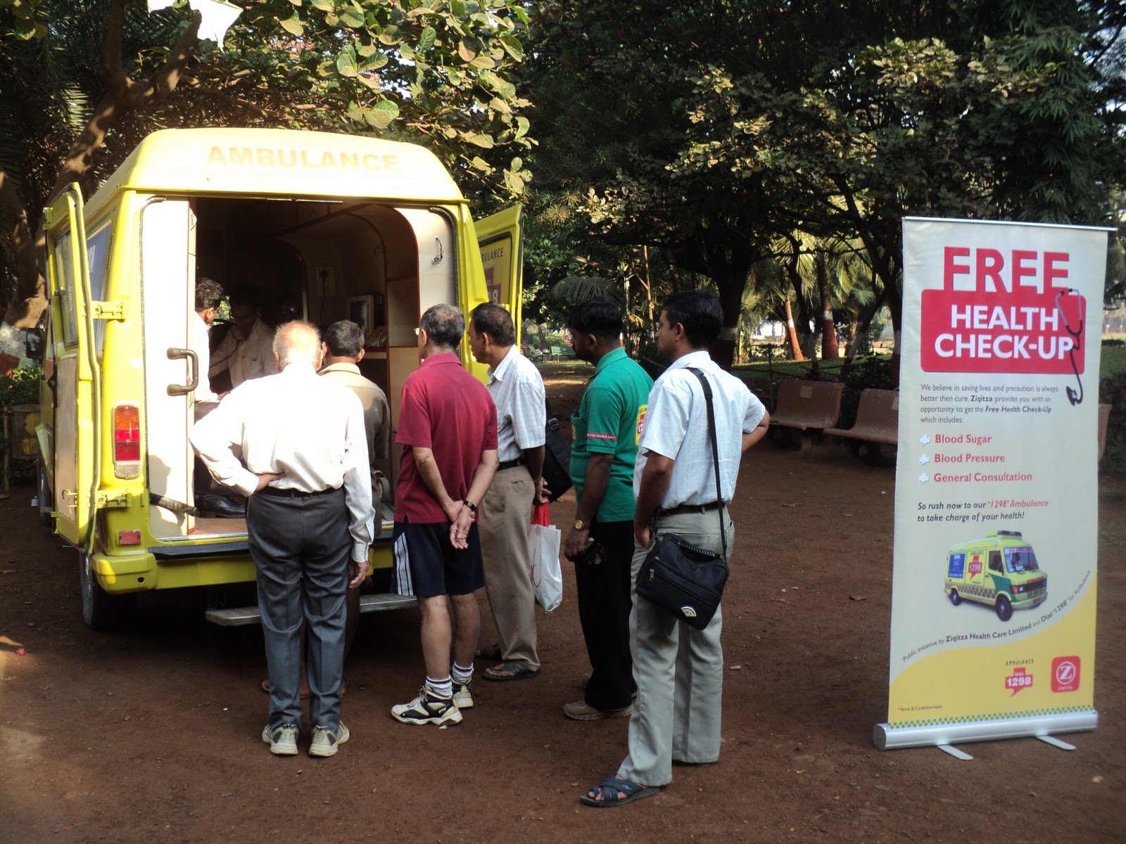 Ziqitza Health Care Limited: Dial 1298 conducted Free Health Check Up ...