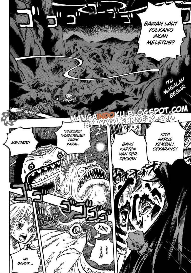 MANGA ONE PIECE CHAPTER 607 - 10.000 METER DI DASAR LAUT | Komik Bahasa ...