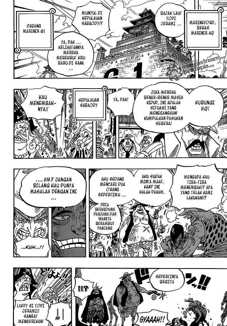MANGA ONE PIECE CHAPTER 598 - 2 TAHUN BERLALU | Komik Bahasa Indonesia ...