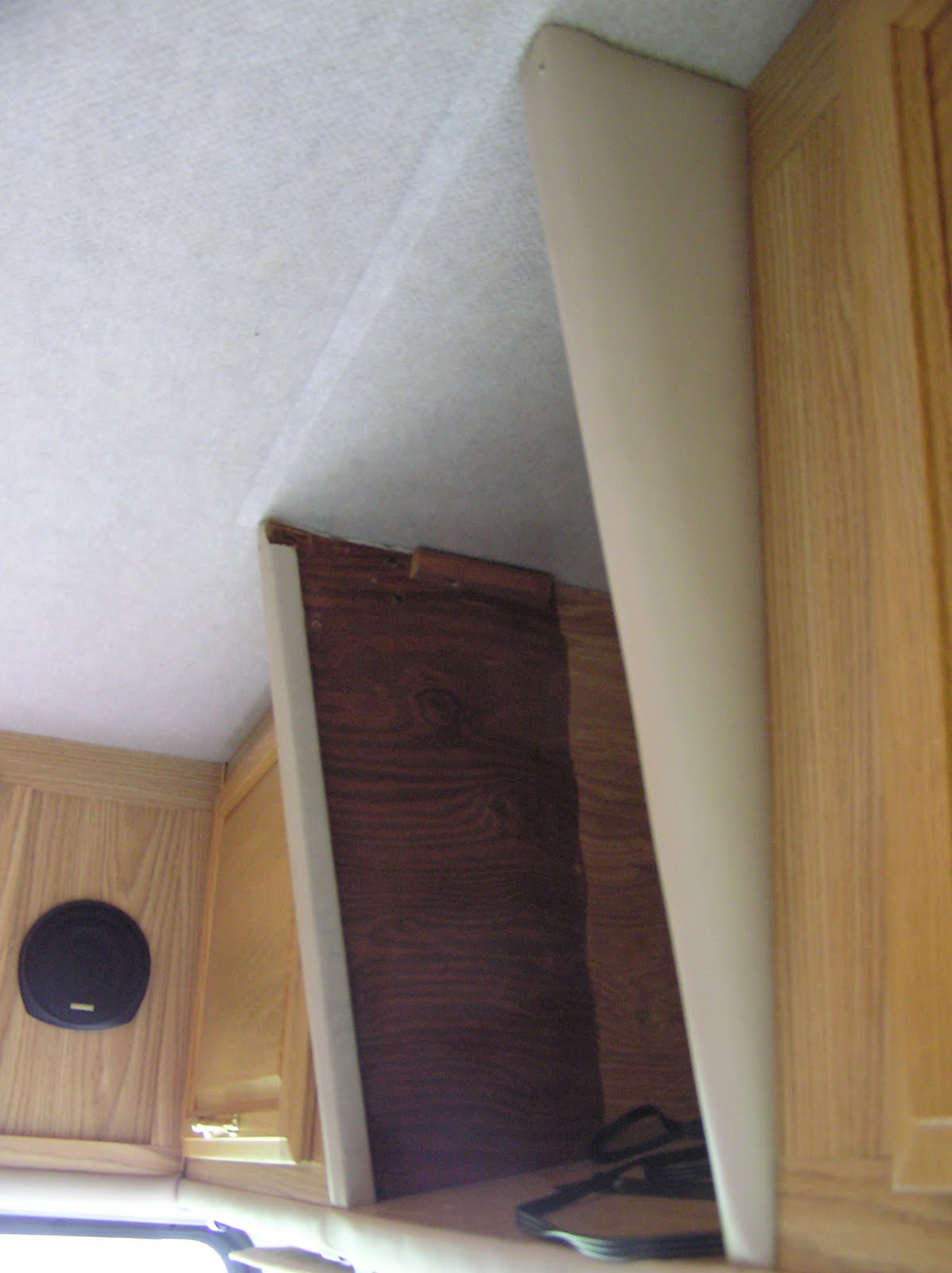 Rv Travels With Karen and Al: LCD TV Installed in Motorhome