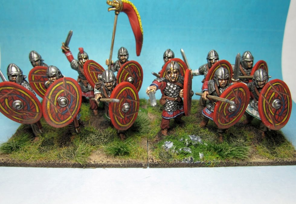 Little Tin Men: Comission - Late Roman Infantry