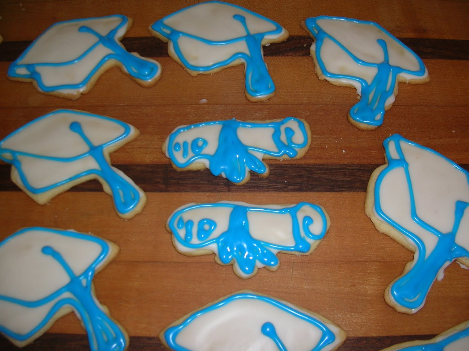 A Year of Cookies: Cookie Recipe #140 - Sugar Cookies - Graduation Style