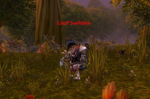 Glimpses of Azeroth: Related in name only: Gruff Swiftbite