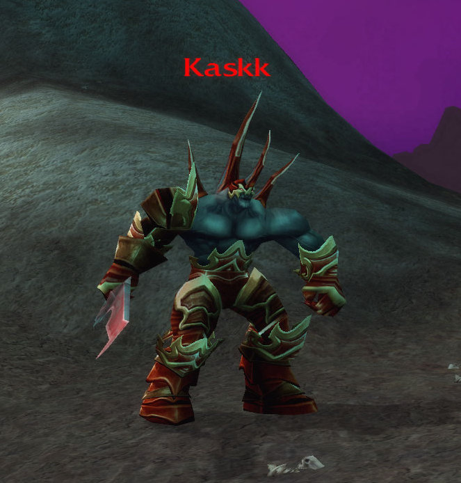 Glimpses of Azeroth: Rare felguard: Kaskk
