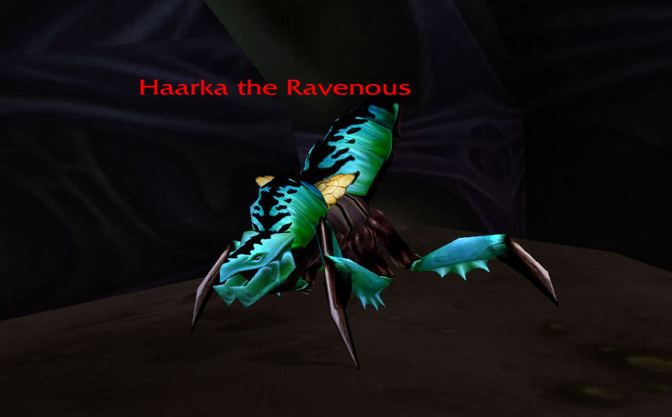 Glimpses of Azeroth: March of the silithid: Haarka the Ravenous