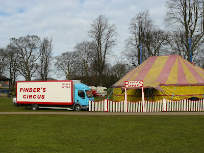 Martin Brookes Oakham: Pinder's Circus Comes To Town