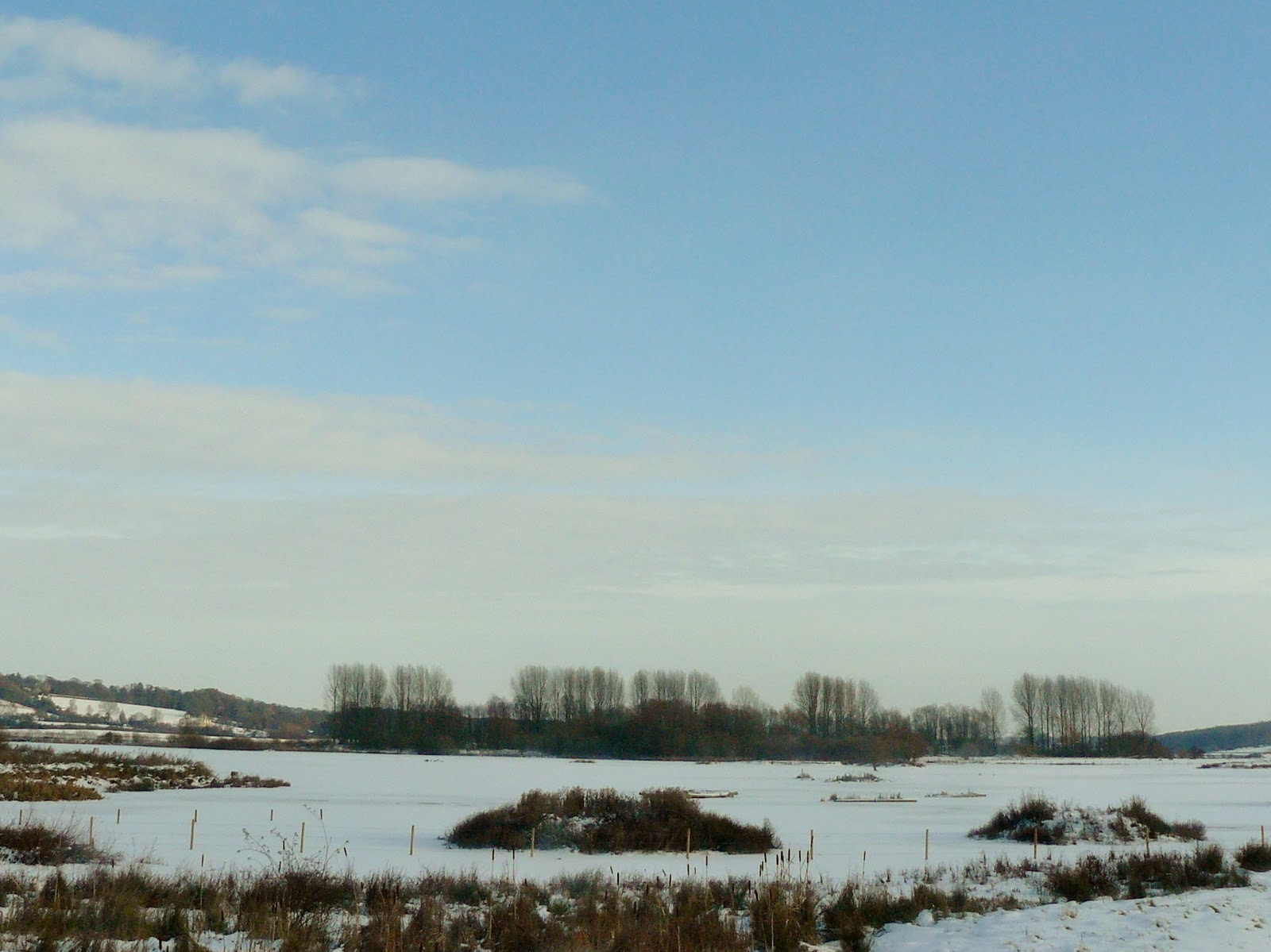 Martin Brookes Oakham: Rutland Water Snow Scenes Photographs