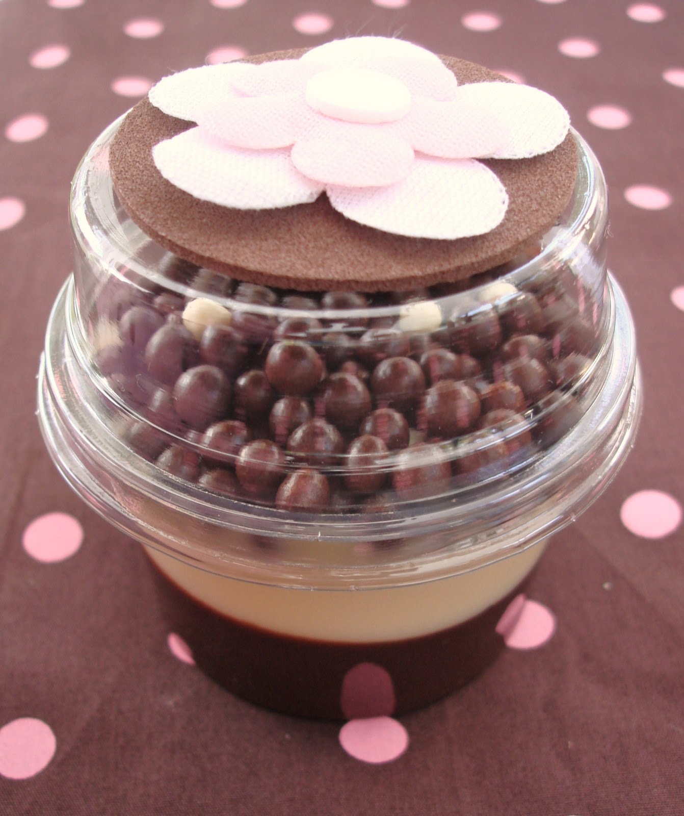 B de brigadeiro ®: BRIGADEIRO DE COPO BICOLOR