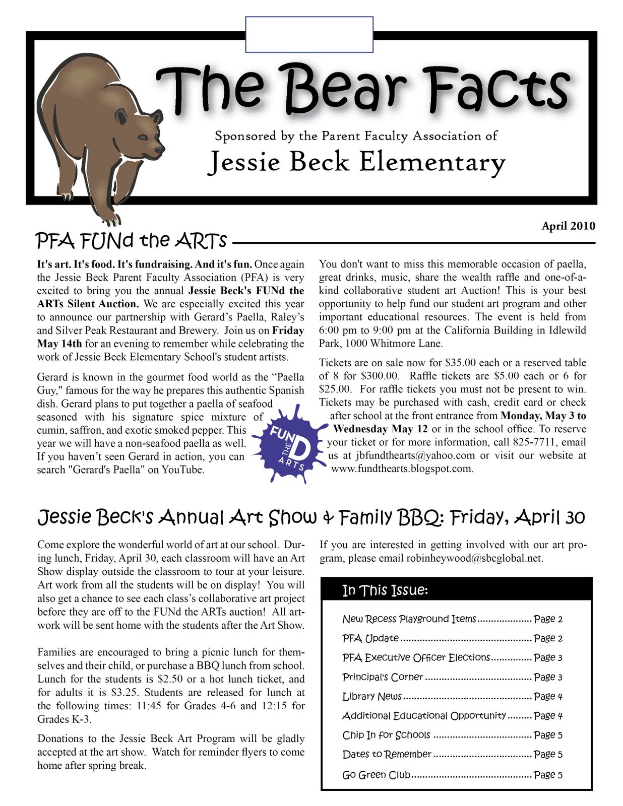 The Bear Facts