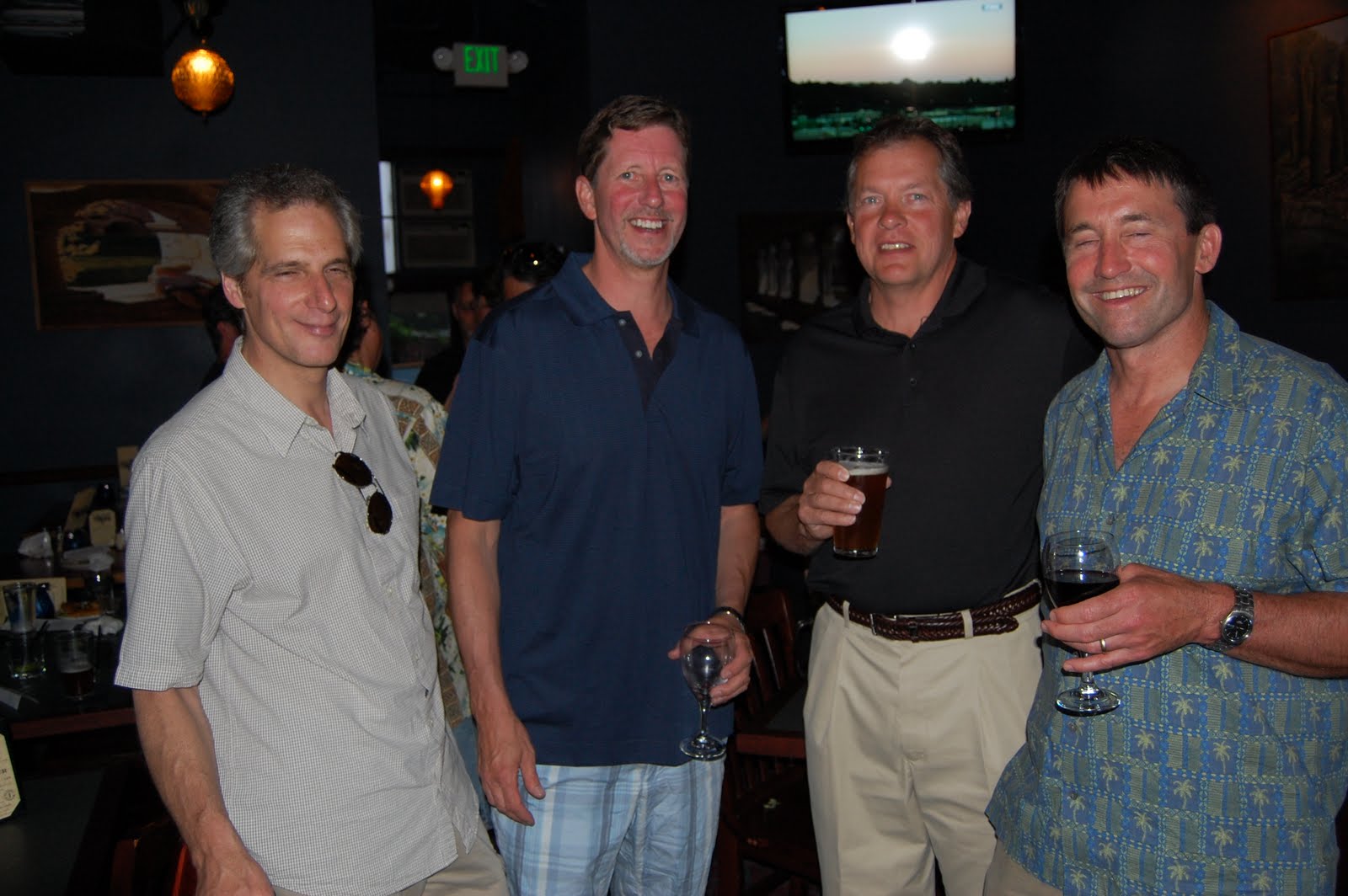Seattle Prep Class Of 75 35th Reunion: John DeVitis, Tom Peterson, Bob ...