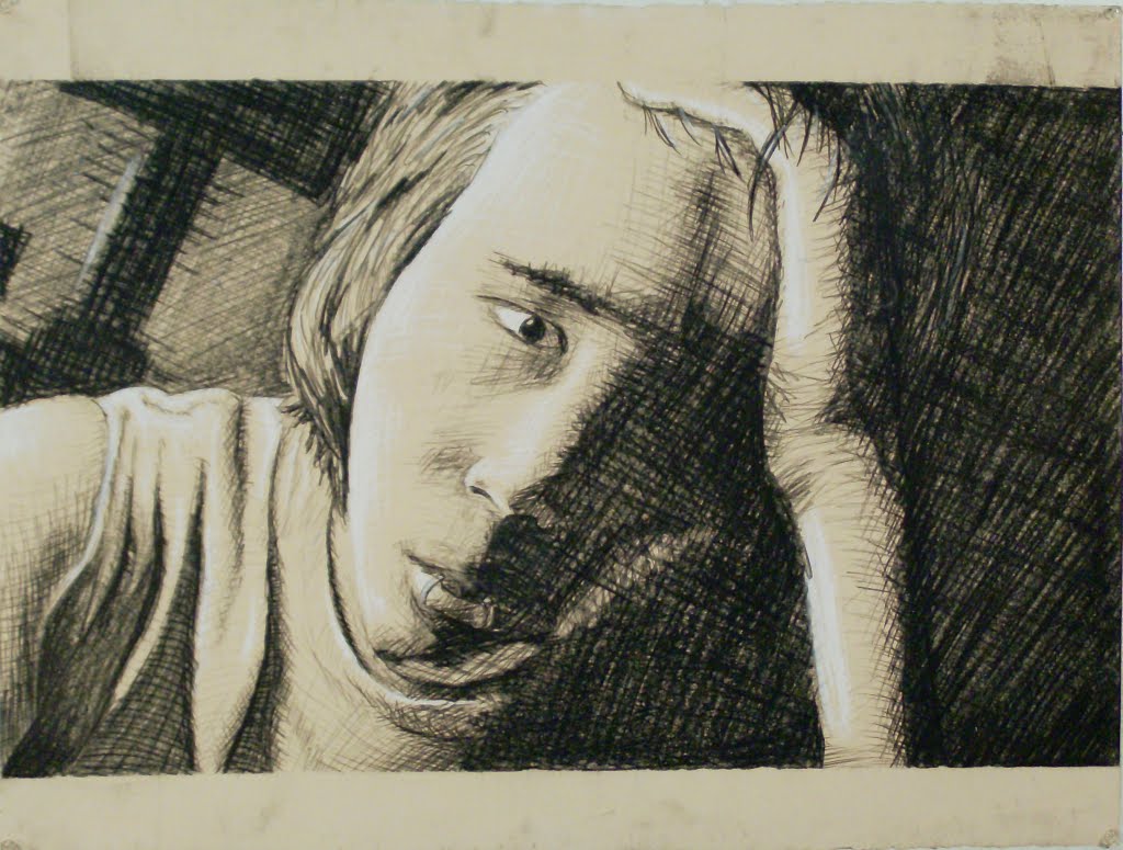 FD 110B: Examples Of The Mark-Making Self-Portrait Assignment